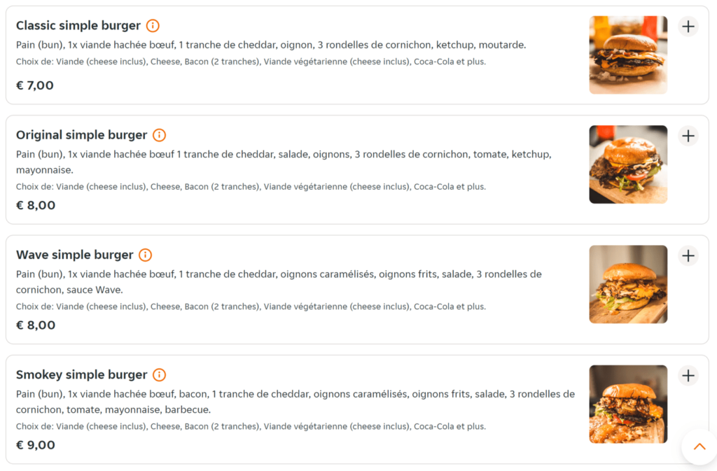 Wave burgers : les meilleurs smash burgers de Belgique