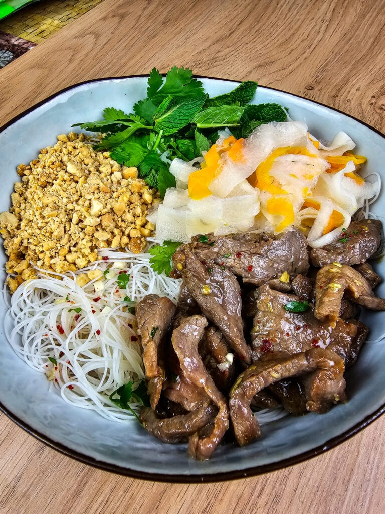 Authentic Vietnamese Bo Bun