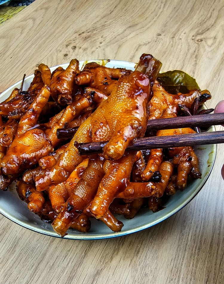 Authentiques pattes de poulet chinoises 豉汁凤爪
