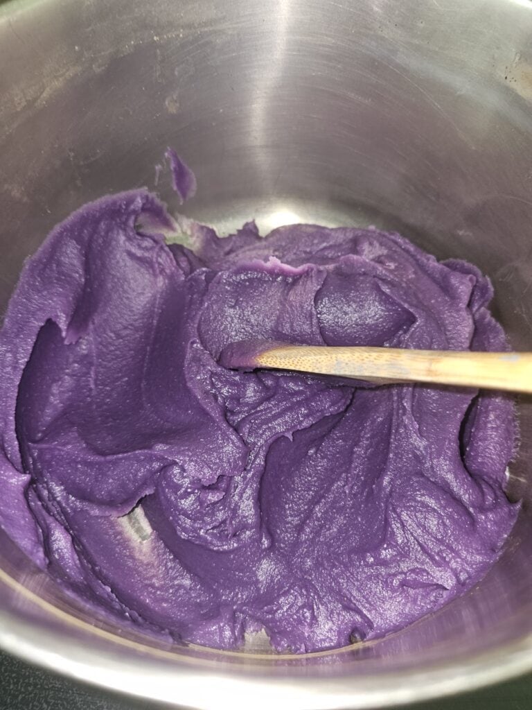Pâte d'ube maison - Ube halaya