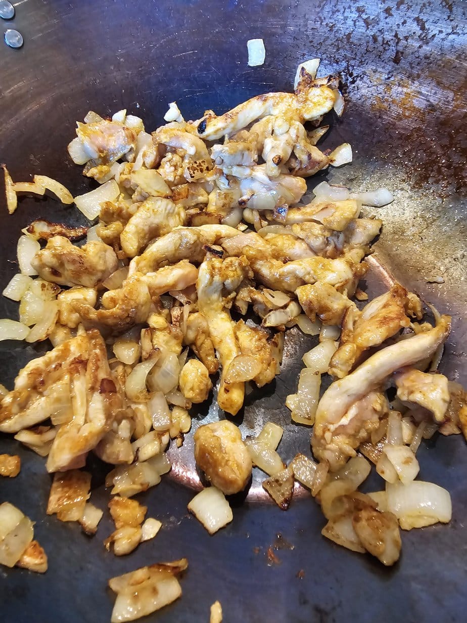 Tjap Tjoy de poulet
