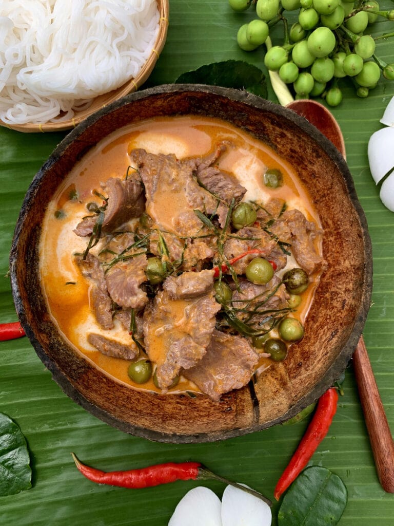 Authentic Panang Beef Curry
