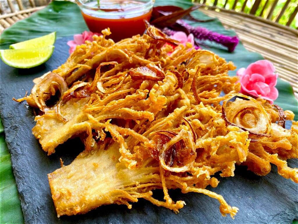 Authentique Moo Grob thaïlandais