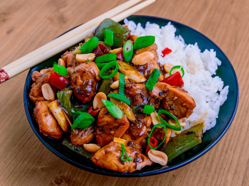 Authentic Chinese Almond Chicken