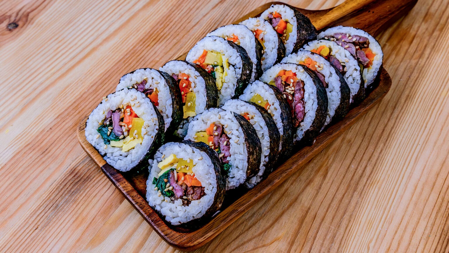 Kimbap Coreano Auténtico - 김밥