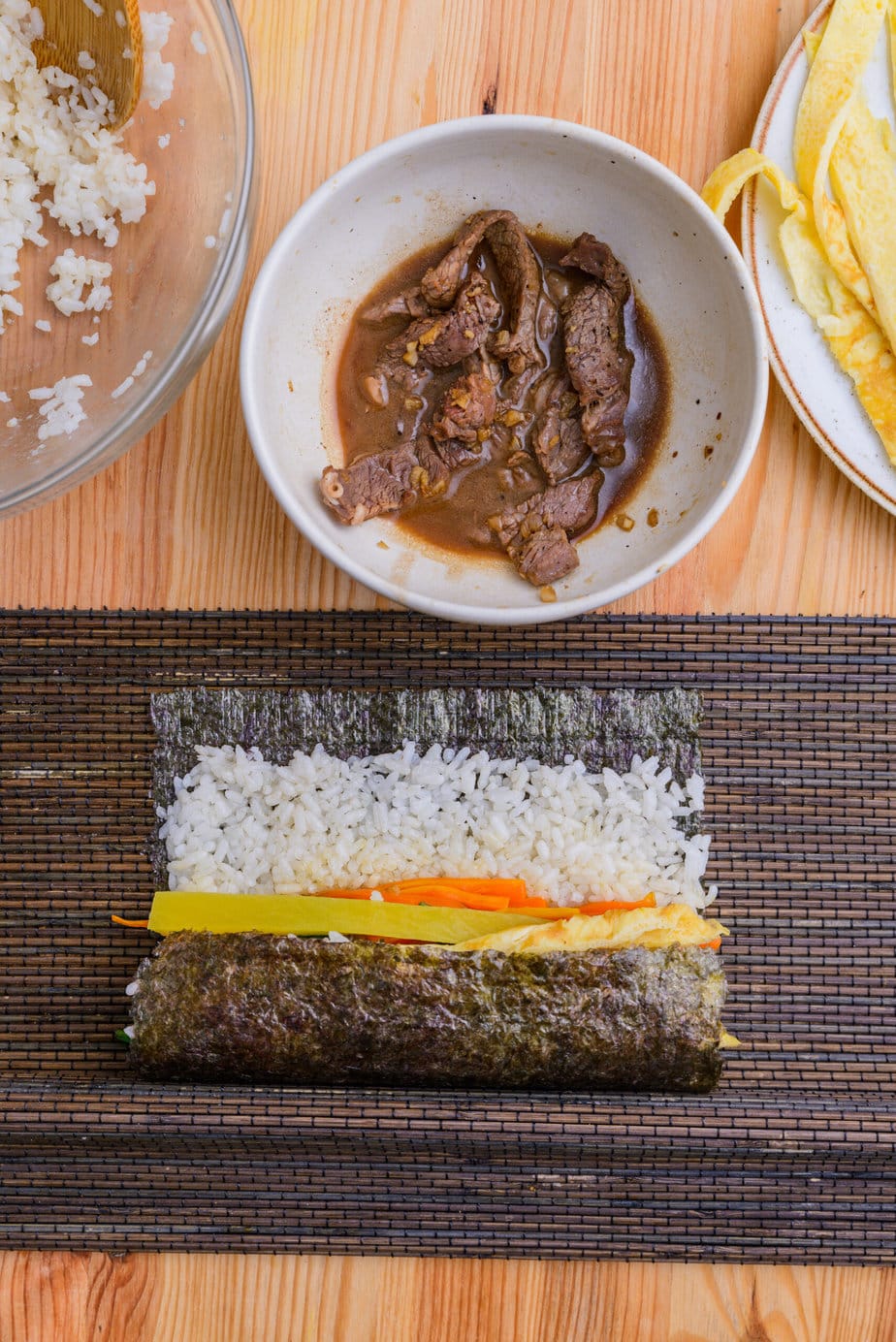 Kimbap Coreano Auténtico - 김밥