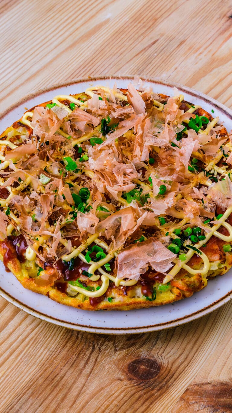 Authentic Japanese Okonomiyaki