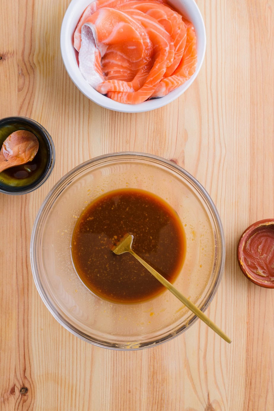 Saumon Mariné Au Miso