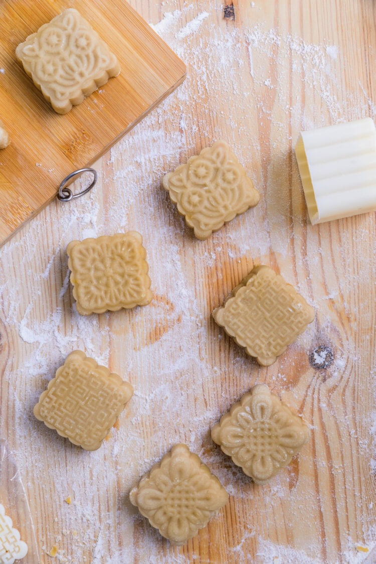 Gâteaux de lune chinois traditionnels