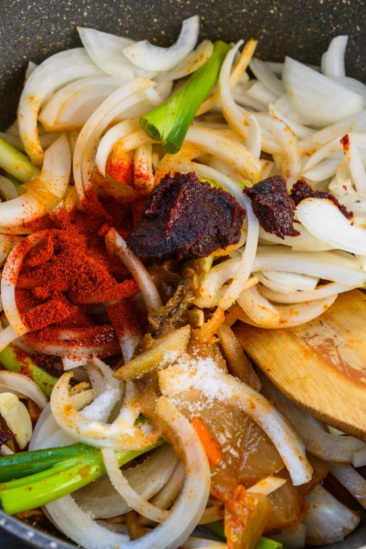 Authentic Kimchi Jjigae - Kimchi Soup