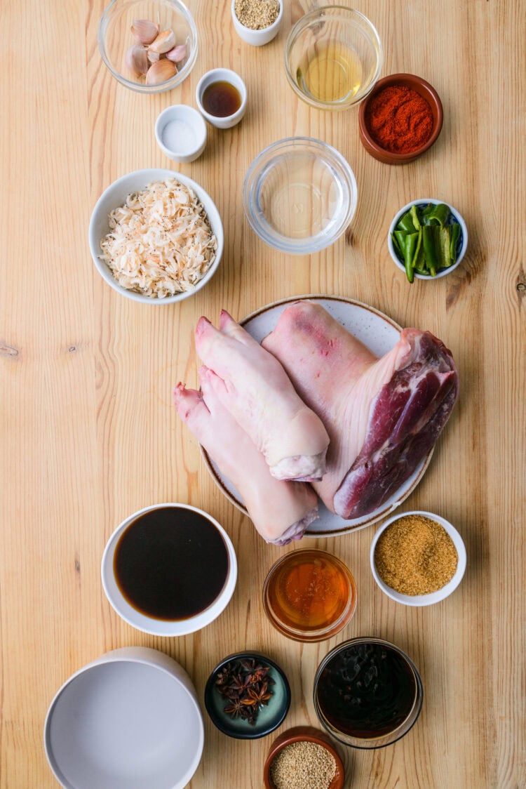 Authentic Jokbal – Korean Braised Pig trotters
