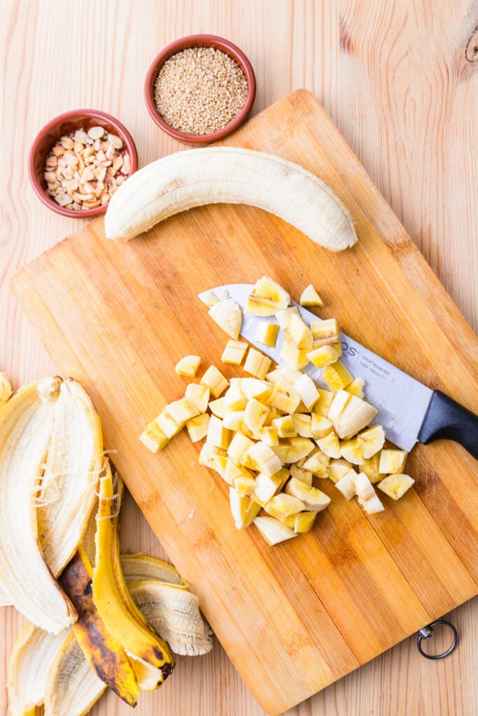 Chè Chuối - Bananes au lait de coco et tapioca