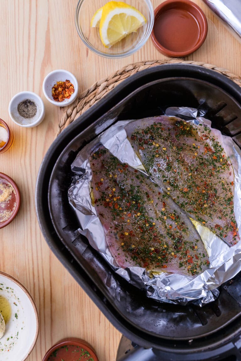 Filet de poisson au Air Fryer
