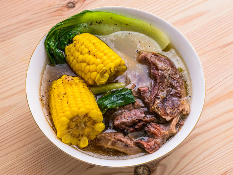 Authentic Bulalo – Filipino Beef Shank & Marrow Broth